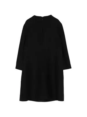 Valentino Garavani Crepe Mini Dress With Button Detailing