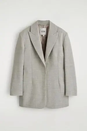 Cos Structured Wool-blend Blazer