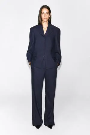 Cos Structured Wool-blend Blazer