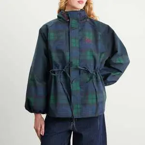 DAMSON MADDER Liu Checked Raincoat