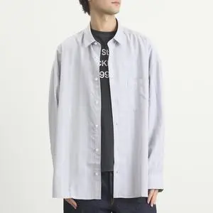 Acne Studios Stripe Shirt - Grey/multi