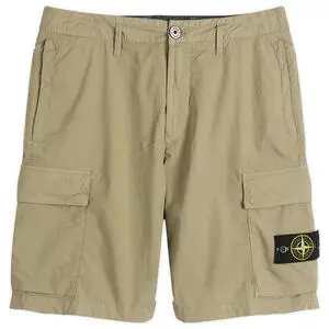 Stone Island Light Wash Shorts For Men