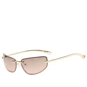 Le Specs Bubbles Sunglasses - Gold/smokey Pink Grad