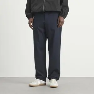 Dries Van Noten Cotton Wool Wide Leg Trouser