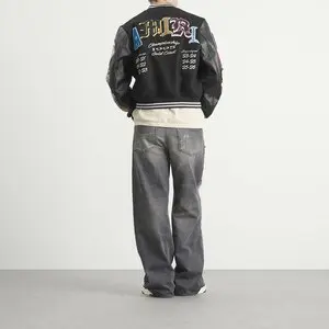 Amiri Varsity Patch Bomber Jacket