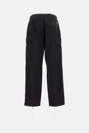 C.P. COMPANY Boxy Fit Cargo Pants - Black