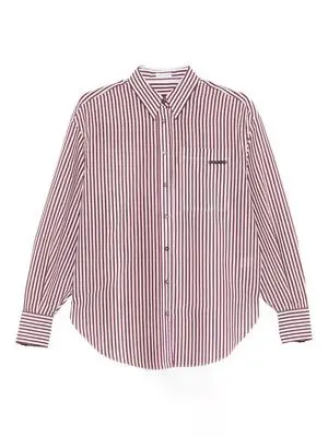 Brunello Cucinelli Striped-pattern Patch-pocket Shirt