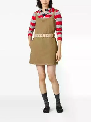 Miu Miu Mini Scoop-neck Dress