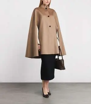 Kiton Cashmere Cape Coat