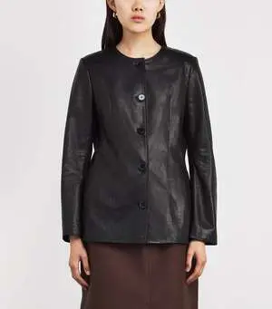 Nour Hammour Lambskin Maud Jacket