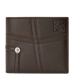 Loewe Calfskin Panta Bifold Wallet - Brown