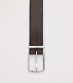 Loewe Leather Logo Buckle Belt