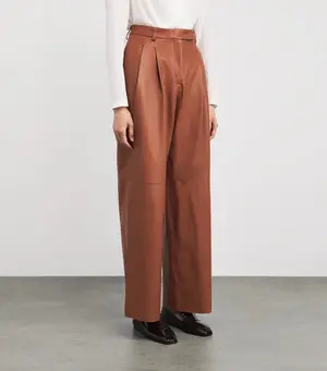 Eleventy Lambskin Trousers