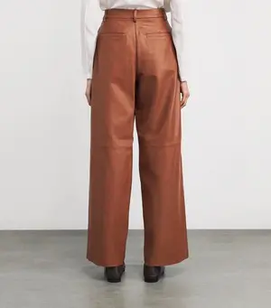 Eleventy Lambskin Trousers