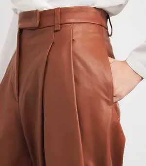 Eleventy Lambskin Trousers
