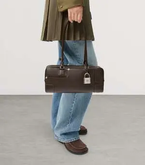 Loewe Calfskin Amazona 31 Panta Shoulder Bag - Brown