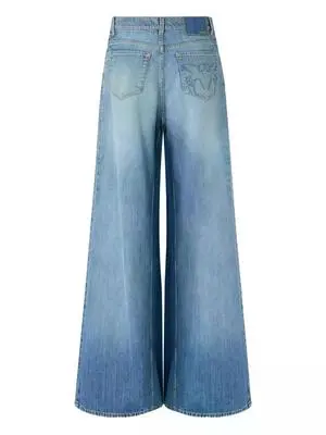 Pinko Five-pocket Wide-leg Jeans