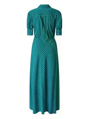 Pinko Striped Wrap Dress