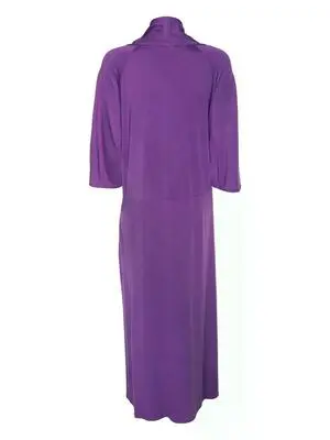Marina Rinaldi Draped-front Dress