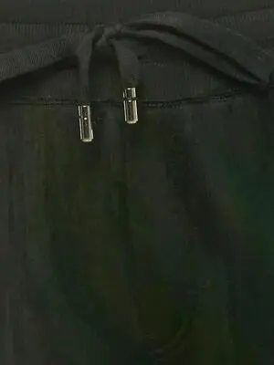 Dolce & Gabbana Drawstring-waist Trousers - Black