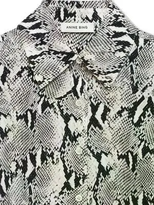 ANINE BING Python Bridget Shirt