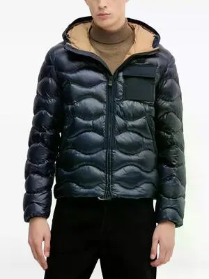 BLAUER. Hooded Quilted Jacket