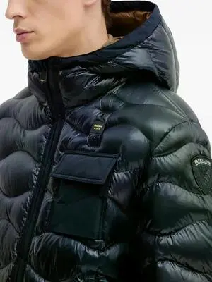 BLAUER. Hooded Quilted Jacket