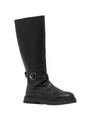 BLAUER. Hanna Buckle-strap Boots