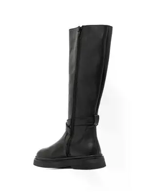 BLAUER. Hanna Buckle-strap Boots