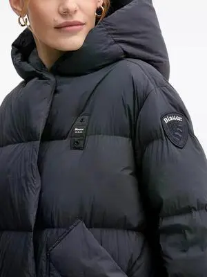 BLAUER. Hooded Padded Coat