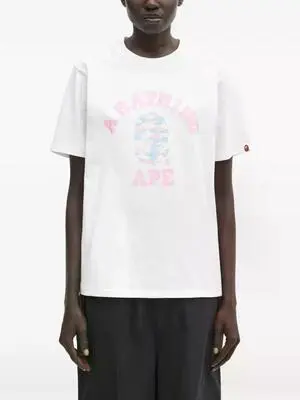 A BATHING APE Logo-print T-shirt