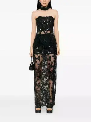 Alice + Olivia Sequin Embellished Dress