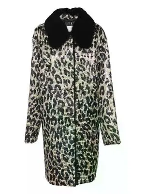 Marina Rinaldi Jacquard Fur-effect Jacket