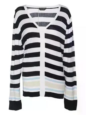 Marina Rinaldi Striped Sweater