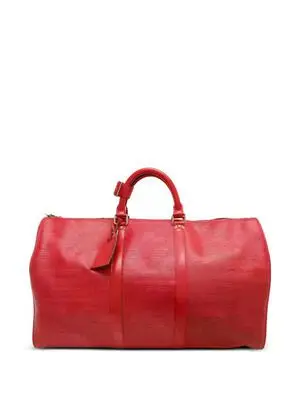 LOUIS VUITTON Epi Leather Keepall Bag