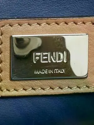 Fendi 2jours Leather Tote