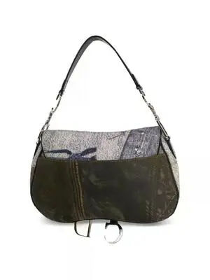 Dior 2001 Double Saddle Shoulder Bag