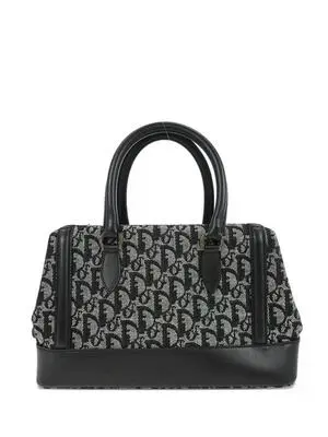 Dior 2002 Trotter-pattern Tote Bag
