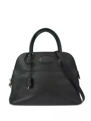 Hermès 2005 31 Bolide Clemence Tote Bag - Black