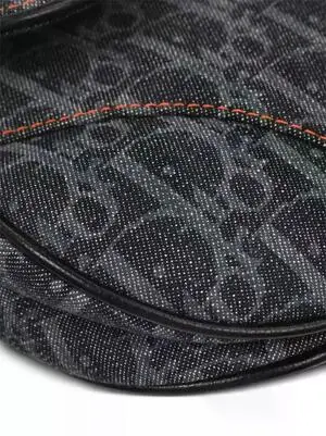 Dior 2005 Trotter Shoulder Bag - Blue