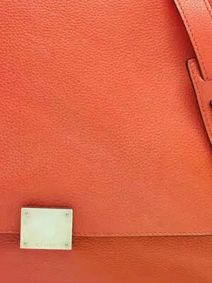 Celine 2012 Trapeze Leather Tote Bag