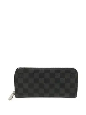 LOUIS VUITTON Check-pattern Wallet - Grey