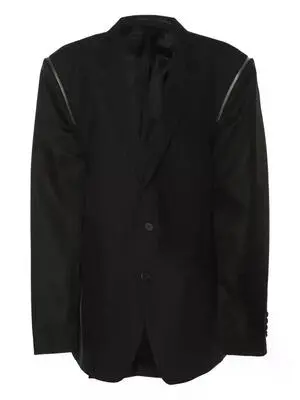 Givenchy Zip-detail Oversized Blazer
