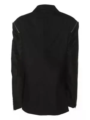 Givenchy Zip-detail Oversized Blazer
