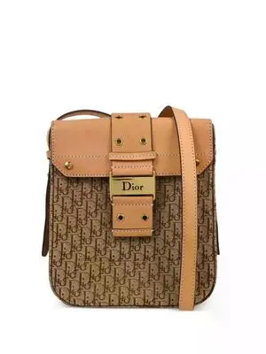 Dior 2003 Trotter-pattern Shoulder Bag