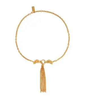Chloé Tasseled Necklace - Gold