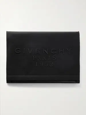 Givenchy Embroidered Satin Pouch