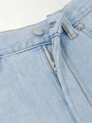 Acne Studios Padded High-rise Wide-leg Jeans