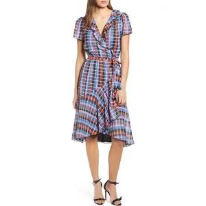 WAYF Sutton Wrap Dress