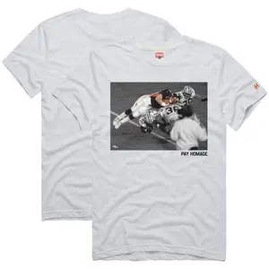 HOMAGE John Elway Denver Broncos Tri-blend T-shirt - Ash
